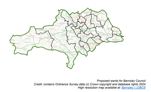 A new political map for Barnsley Council
